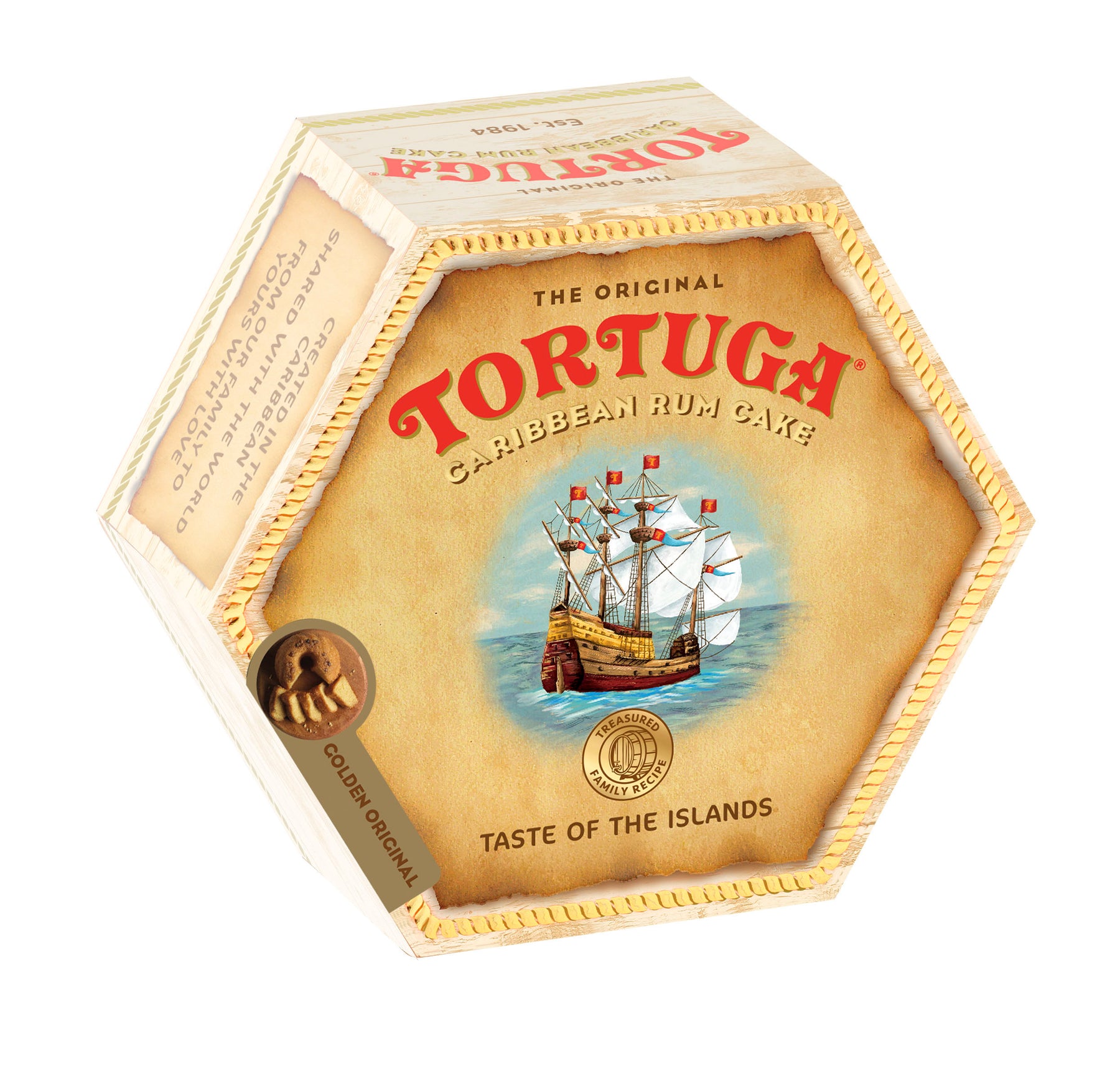 Tortuga Golden Original Rum Cake – Tortuga Rum Company